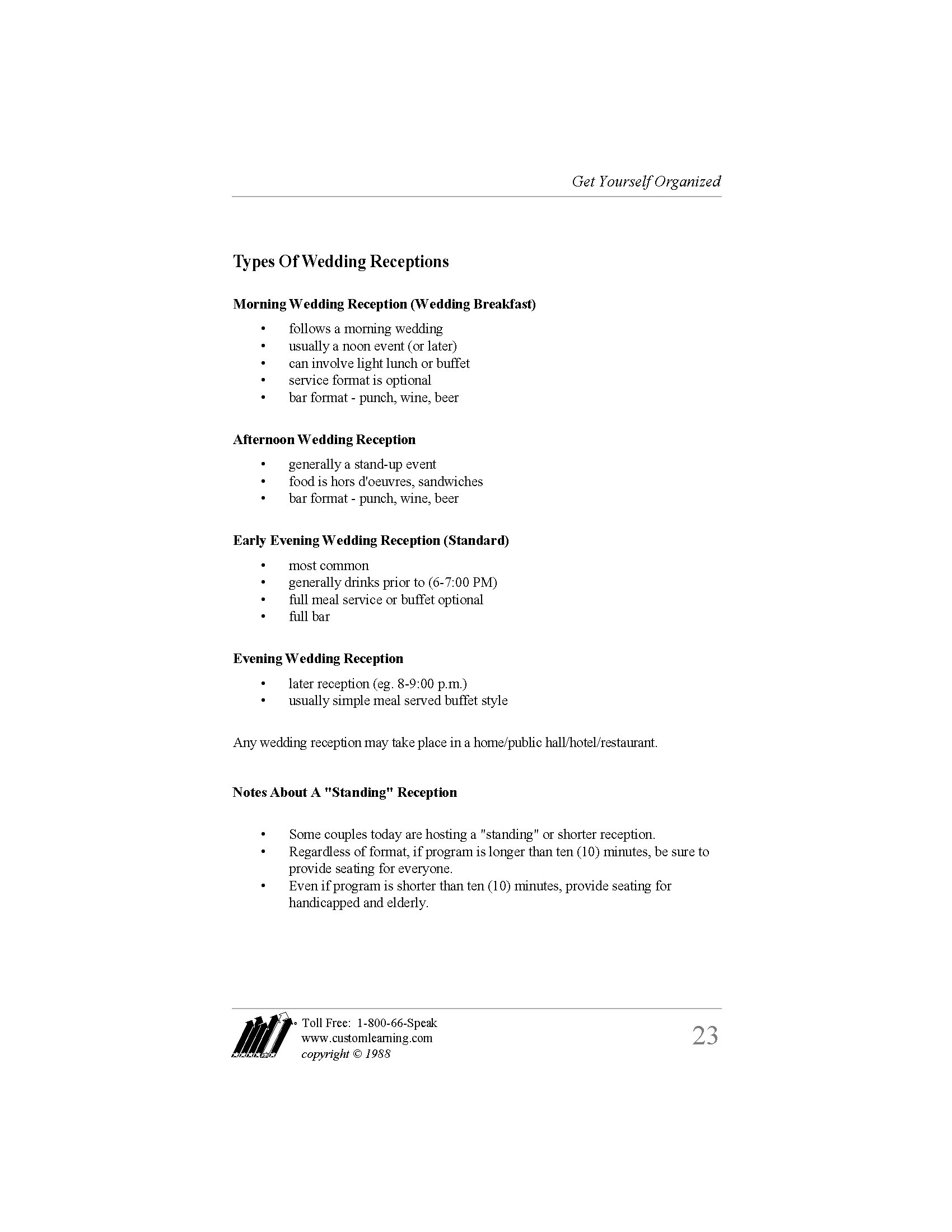 guide to the perfect wedding reception | MegaDox.com