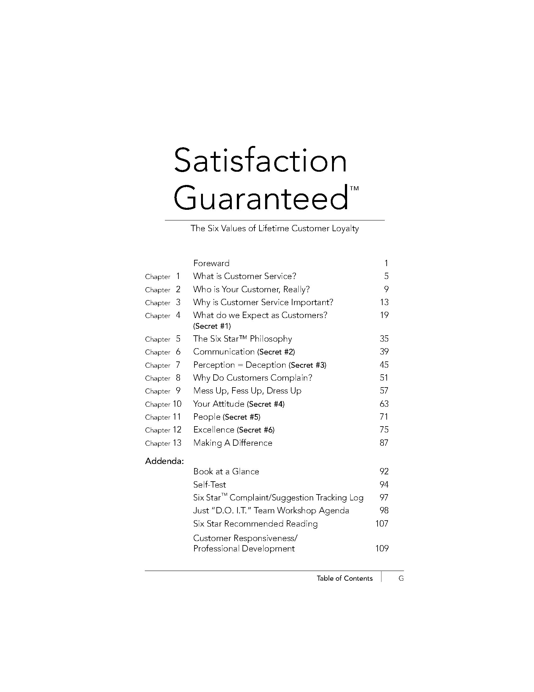 satisfaction guaranteed customer service guide | MegaDox.com