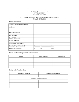 Products tagged with 'city park rental form' | MegaDox.com