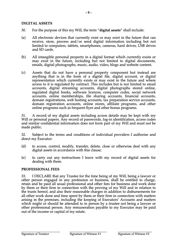 Australia Legal Will Kit | MegaDox.com