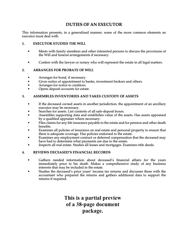 united states complete legal will kit and estate plan | MegaDox.com